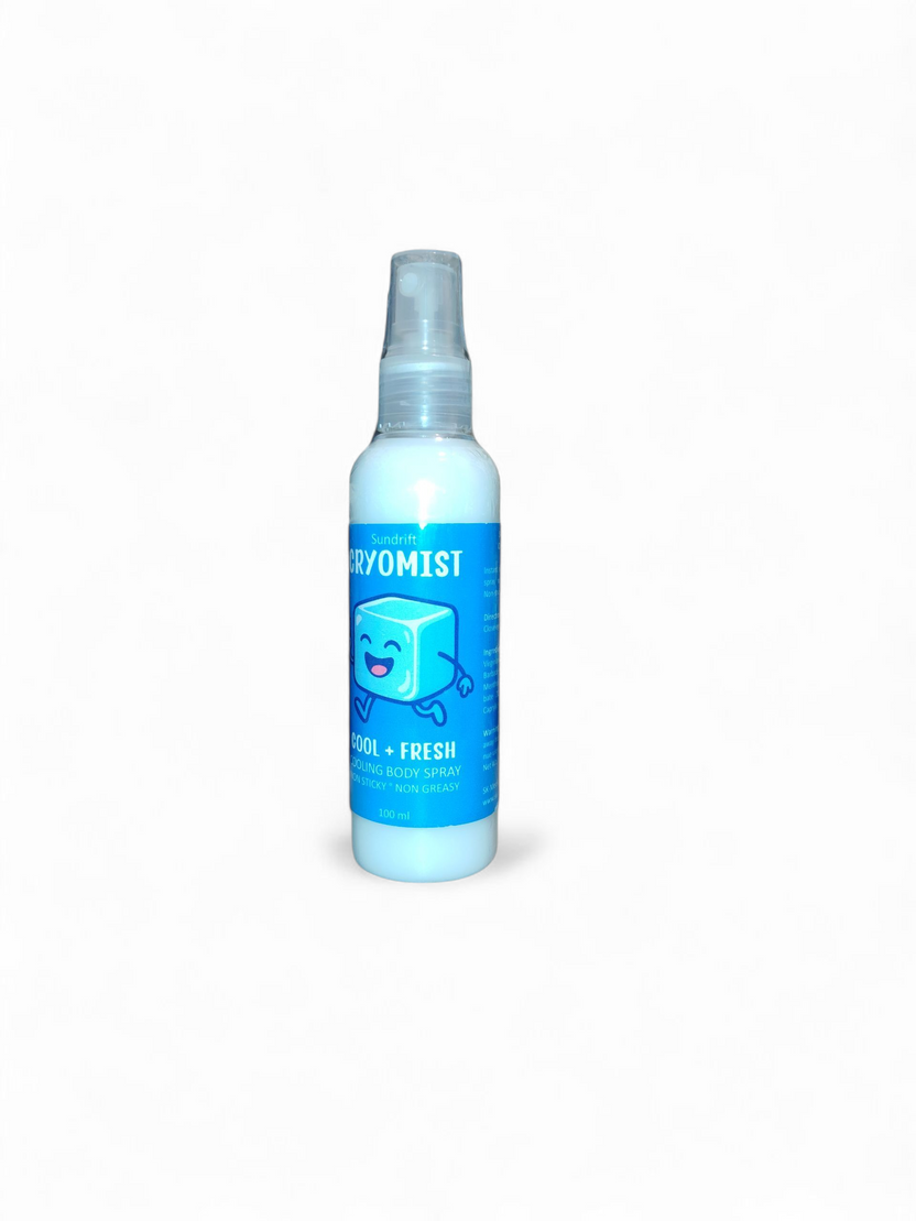 Kryomist Cooling Body Spray | Instant Heat Relief Mist – SK-Medical Inc.